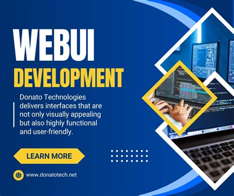 Web Ui Development Services Donato Technologies