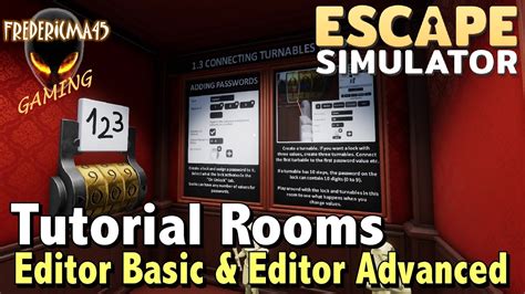 Escape Simulator Tutorial Rooms Presentation Editor Basic And Editor