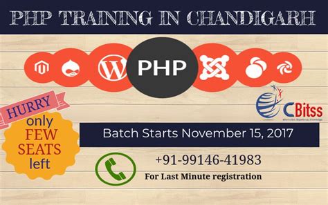 CBitss Technologies Provides Best PHP Training In Chandigarh Train Chandigarh Professional