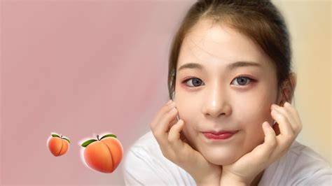 데일리 웜톤 피치 코랄 메이크업🍑올리브영 팔레트 하나로 끄읕 중학생 메이크업학생 메이크업😘07년생 김찬 Eng Youtube