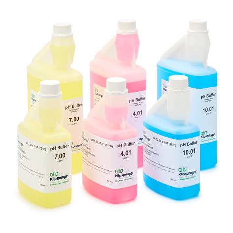 Ph Buffer Solution In Dosing Bottle Klipspringer