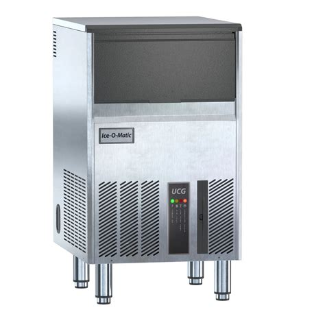 Ice O Matic Ucg080a 99 Lb Undercounter Air Cooled Gourmet Cube Ice Machine