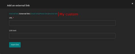 Python Wagtail Add Custom Link Option Stack Overflow