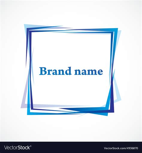 Abstract Square Frames Royalty Free Vector Image