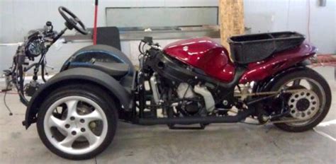 Extreme Conversion Suzuki Hayabusa Reverse Trike Auto Chunk