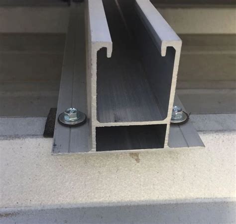 Aluminium Mono Rail Aluminum 61x41mm For Solar At Rs 130 Piece In Rajkot