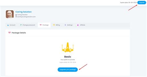 How To Upgrade Package Click4wasap