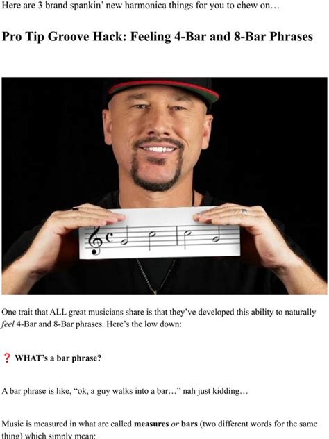 Harmonica Groove Hack To Level Up Your Solo Game Milled