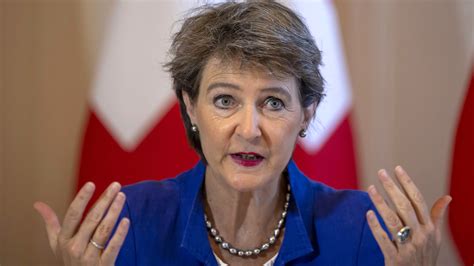 Simonetta Sommaruga Va Reprendre Le Travail Lundi Après Une Semaine Dinterruption Rts Ch Suisse