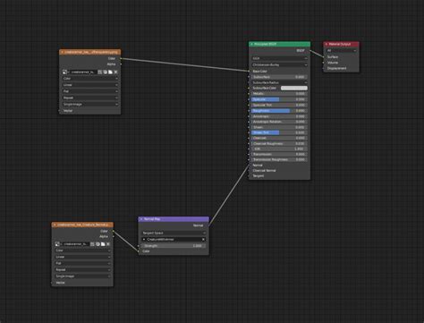 Materials Normal Map Problem Inverting Color Blender Stack Exchange