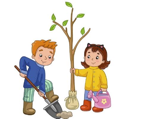 78 نقاشی روز درختکاری کودکانه آسان و سخت برای رنگ آمیزی همه مقاطع