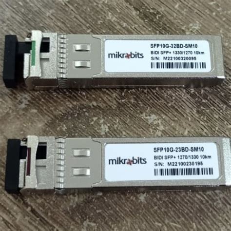Jual Mikrobits Sfp Transceiver Sfp 10g Bd Sm 10km Shopee Indonesia Jual Mikrobits Sfp Transceiver Sfp 10g Bd Sm 10km Shopee Indonesia
