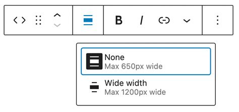 Code Block Documentation WordPress Org