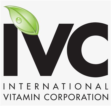 Ivc Logo Stacked International Vitamin Corporation Png Image
