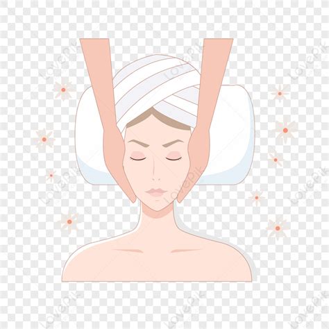 젊 은 여자 보양 스 파 마사지 개념 삽화 눈 일러스트 빛 일러스트 손 일러스트 집 일러스트 캐릭터 일러스트 Png 일러스트 무료 다운로드 Lovepik