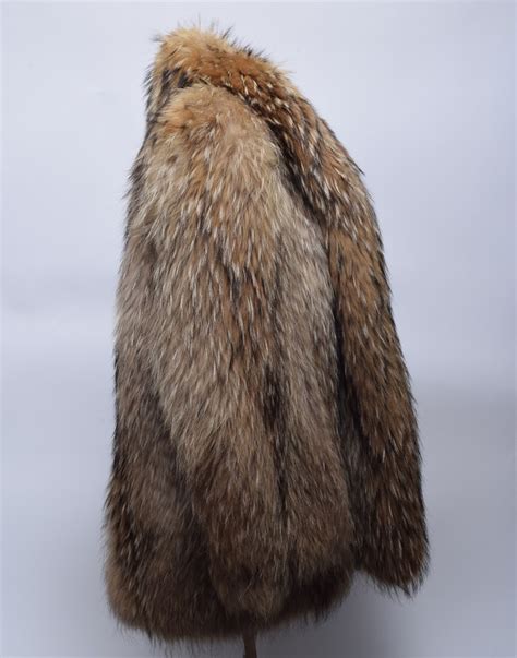 Womens Lumi Tanuki Fur Coat Ebth