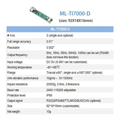 High Precision Anti Vibration Analog Voltage Output Mode Rs232 To Rs485