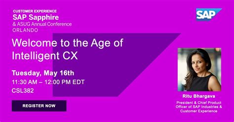 Sap Customer Experience On Linkedin Sapsapphire