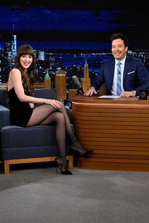 Dakota Johnson The Tonight Show Starring Jimmy Fallon Celebmafia