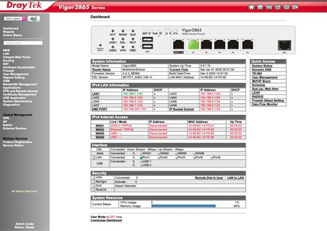 configuring a draytek vigor router exa networks