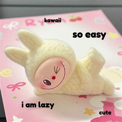 Labubu Blind Box Mini Plush Cute And Mysterious Yoga Labubu Plush Toy