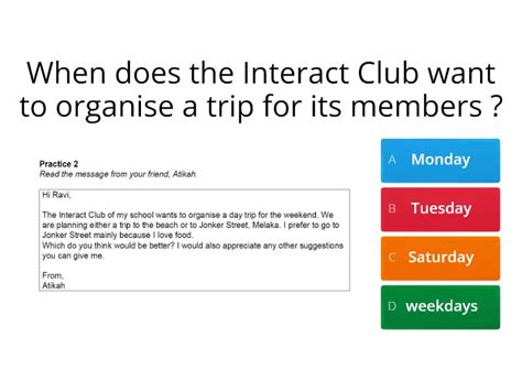 PART 1 EXERCISE 2 Quiz