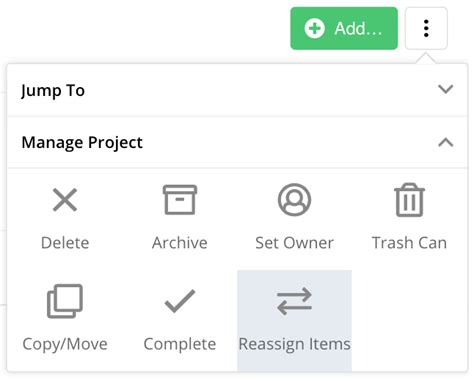 Reassigning Tasks Teamwork Projects Support