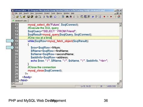 Php And Mysql Web Development Ppt