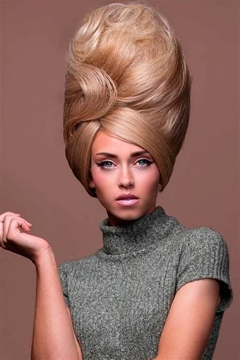 Stylish The Beehive Hairstyle Behive Hairstyles Beehive Hairstyles