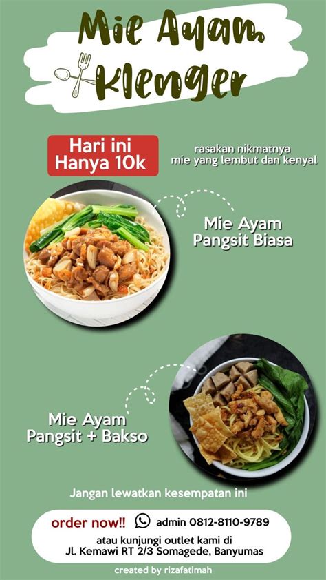 Contoh Poster Di Menggambar Makanan Poster Makanan Makanan