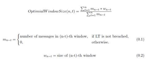 Moving Average Formula For Determining Window Size Download Scientific Diagram