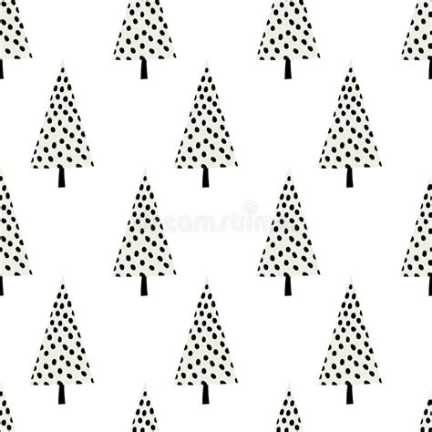 Seamless Tree Pattern Stock Illustration Illustration Of Wrap 66867747