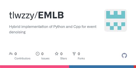 Github Tlwzzyemlb Hybrid Implementation Of Python And Cpp For Event