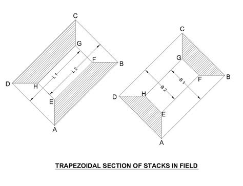 STACK MEASUREMENT OF BUILDING MATERIALS