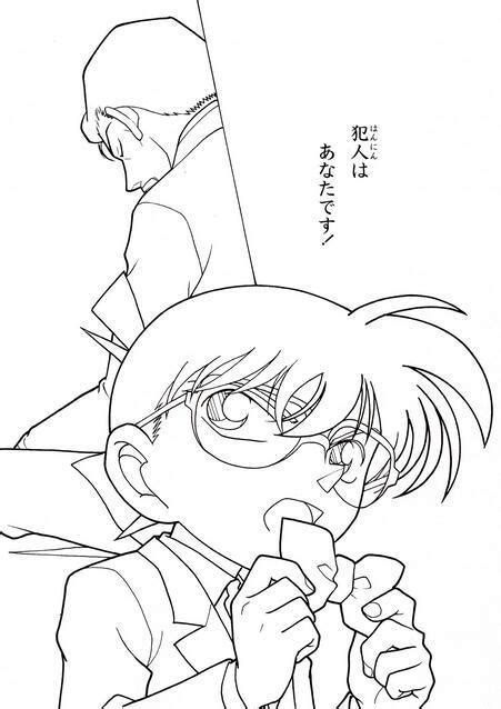 跳舞穿柯南动漫简笔画 简笔画图片大全 普车都