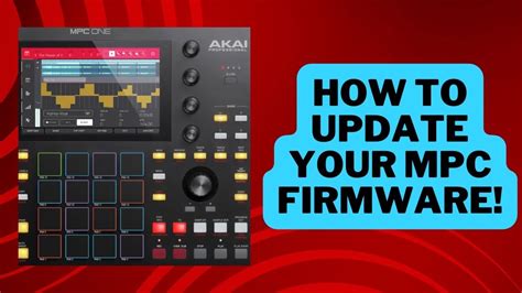 MPC Tutorial Videos : How to complete an Akai MPC firmware update - YouTube