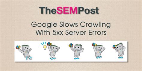 Google Slows Crawling With 5xx Server Errors