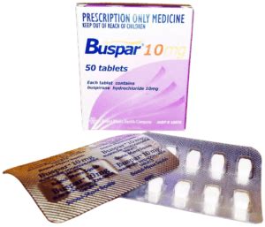 Buspar Buspirone Hydrochloride Pharmaserve