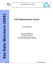 411226987 SAP MM Implementation Project Pdf Key Data Structure KDS Key Data Structures MM