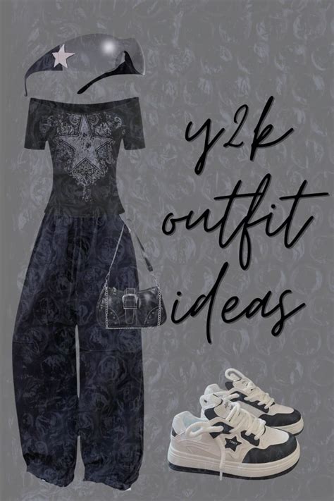 Dark Aesthetic Y2k Streetwear Idea Y2k Fashion Meme Streetwear Ideas