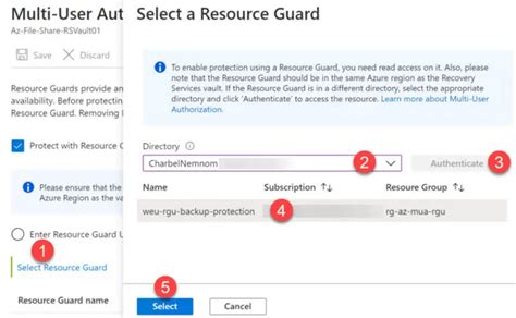 Protect Critical Backup Operations With Multi User Authorization For Azure Backup Charbel