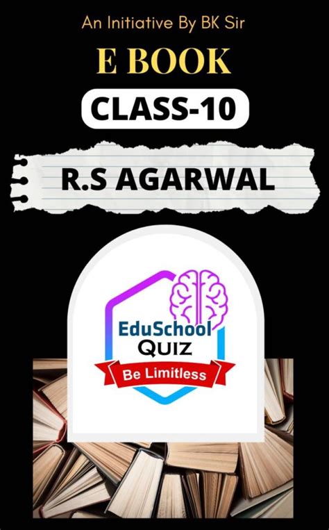 R S Agarwal 10 Eduschool Quiz Quiz Platform For Classes 9 To 12