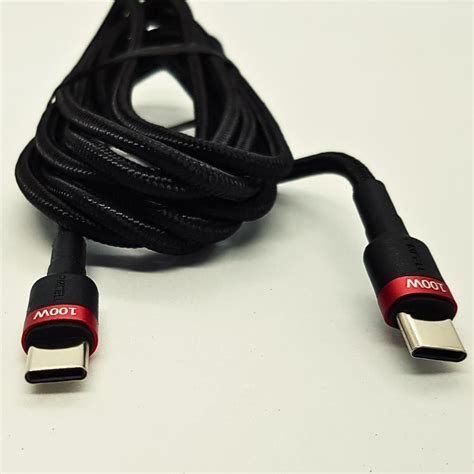 Cabo USB Turbo Tipo C Duplo Carregamento Rápido w M GFTech Acessórios