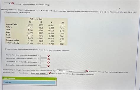 Solved (b) Using the following data on the Observations | Chegg.com