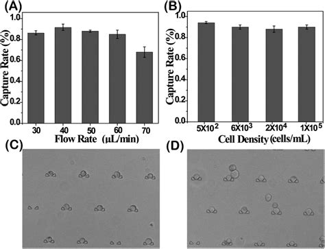 Characterization Of The Cell Capture Yield A Dependence Of The Cell