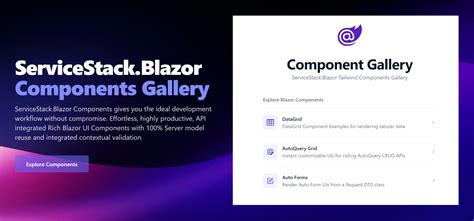 Blazor Server Tailwind Template