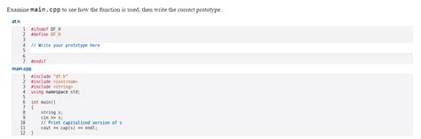 solved examine main cpp to see how the function is used