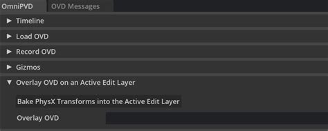 omnipvd physx visual debugger — omni physics