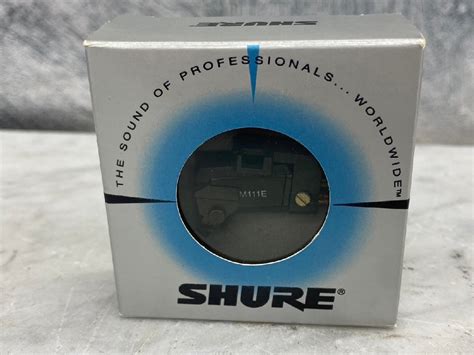 Yahooオークション T2527 現状品 Shure M111e シュアー Mmカートリ