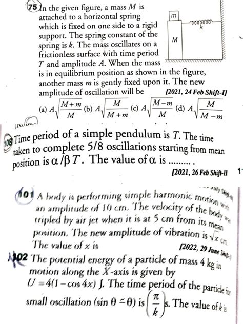 Waves Questions Pdf Oscillation Applied And Interdisciplinary Physics